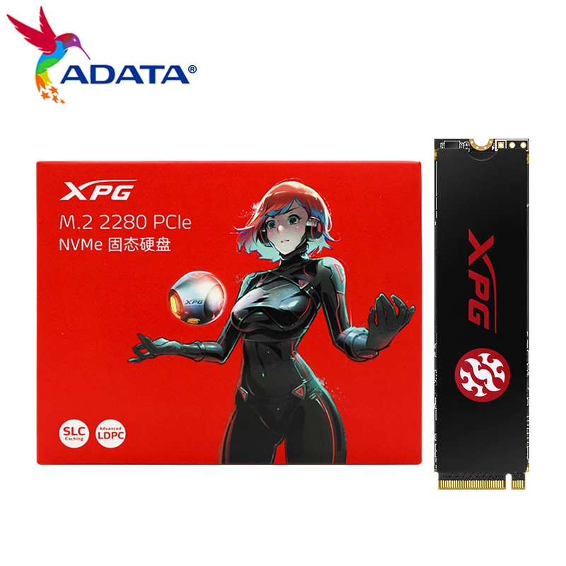 Adata Xpg Sx6000 Lite Pcie Gen3x4 M.2 2280 Solid State Drive 256gb ...
