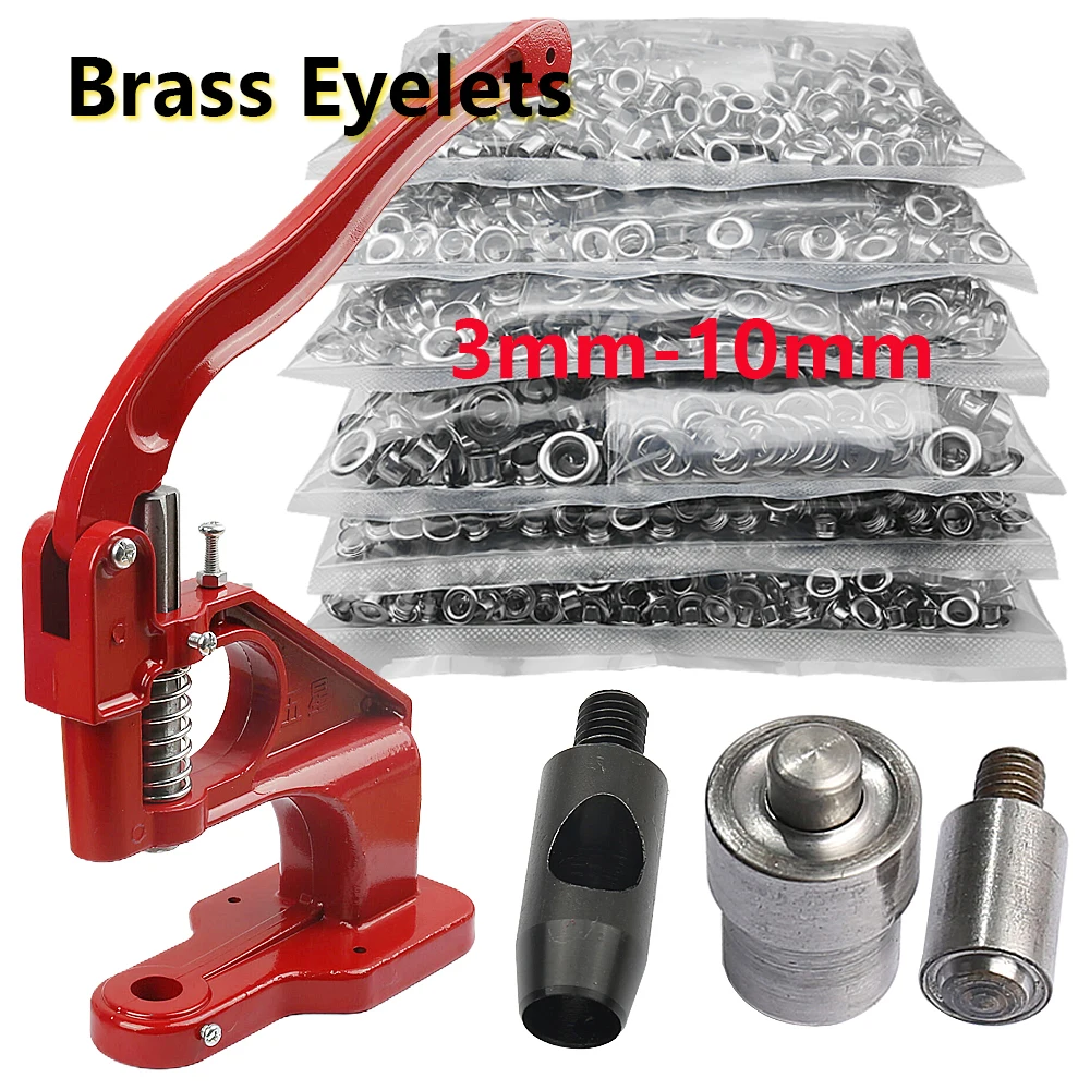 Brass-Eyelets-with-Multifunction-Hand-Press-Kit-Round-Rings-Punching ...