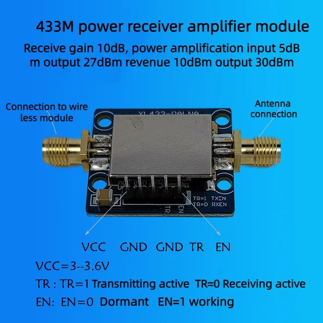 Signal Amplification Module 868 Mhz Lora Amplifier 868mhz, 53% OFF