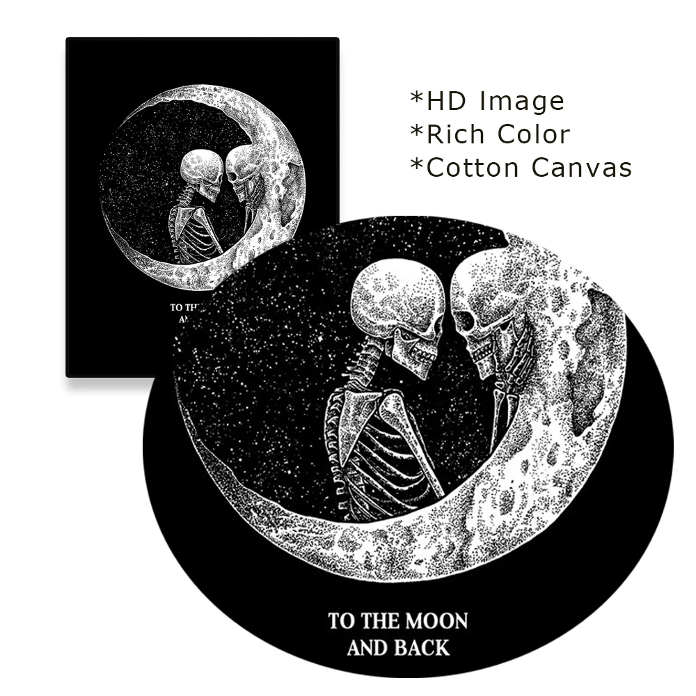 Skeletons On The Moon