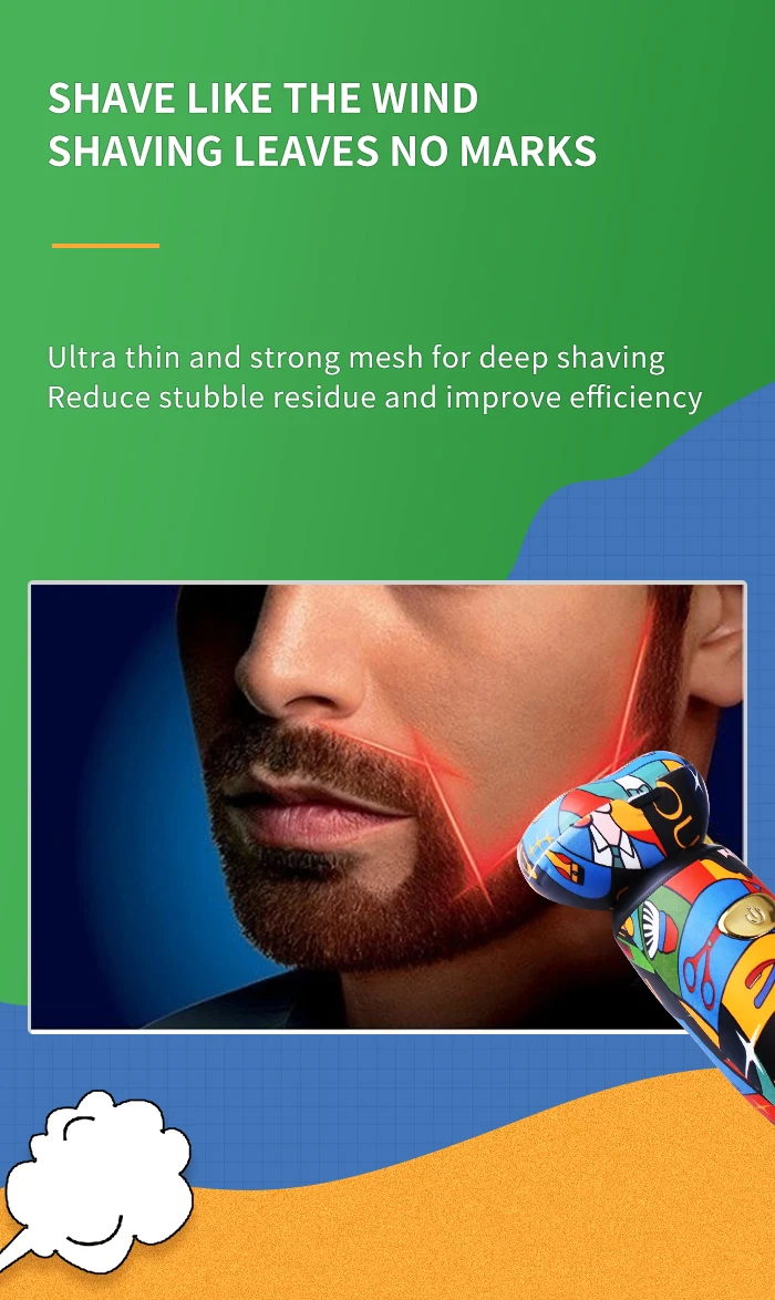 Aparat de barbierit electric pentru barbati Razor inteligent pentru ...