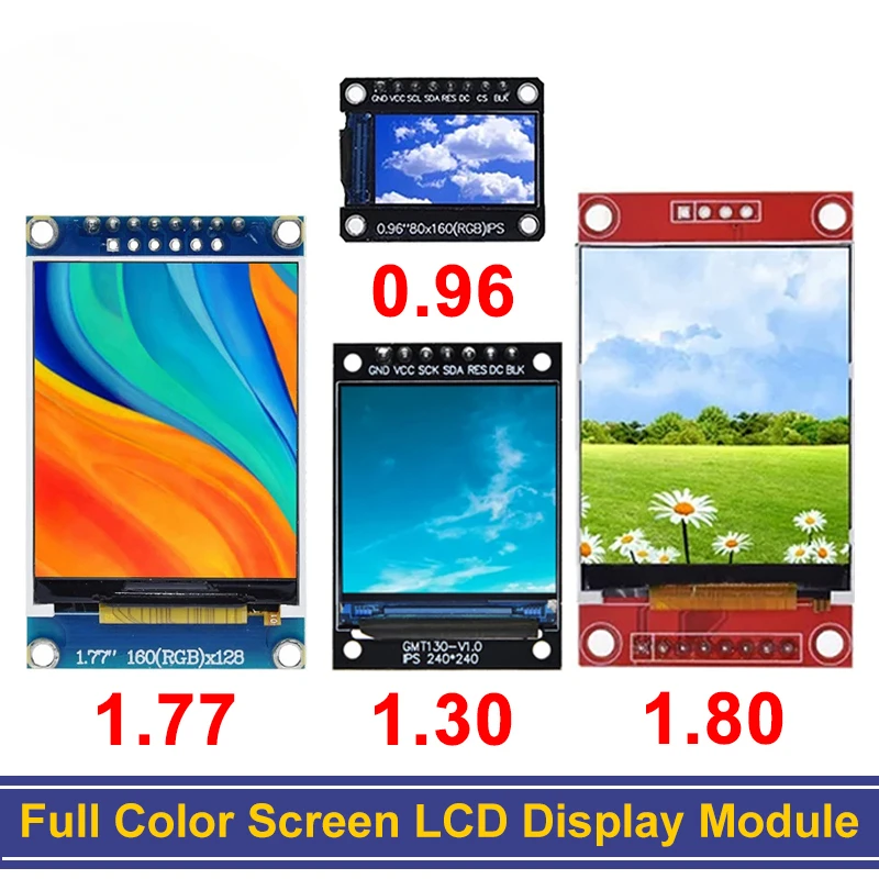 Tft-Display-Full-Color-Screen-para-Arduino-M-dulo-LCD-St7735-Ili9341 ...