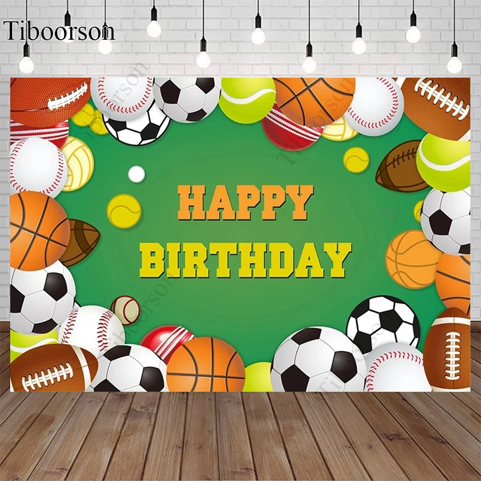 Ball-Sports-Backdrop-Baseball-Tennis-Football-Basketball-Boys-Family ...