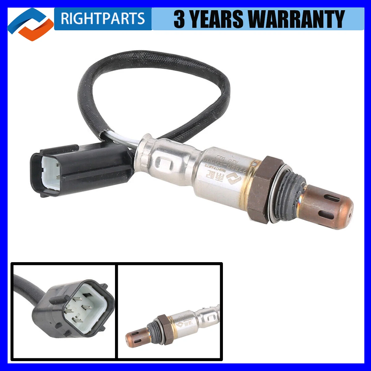 RIGHTPARTS 22690 ED000 22690ED000 Lambda Probe Oxygen Sensor For Nissan Micra March K12 Note E11 ...