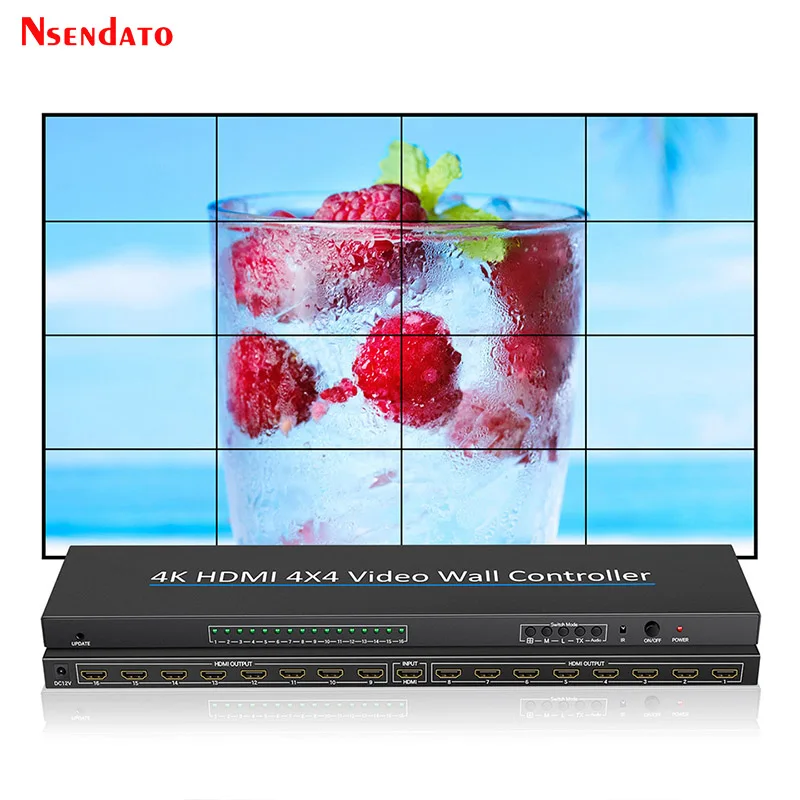 HDMI-Video-Wall-Controller-Stitching-4x4-4K-Video-Wall-Display ...