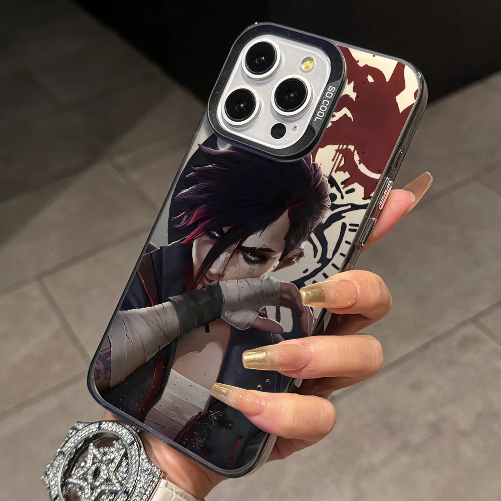 Arcane Jinxes Vi Phone Case - Stylish Hard Cover for Realme 10 Pro 5G ...
