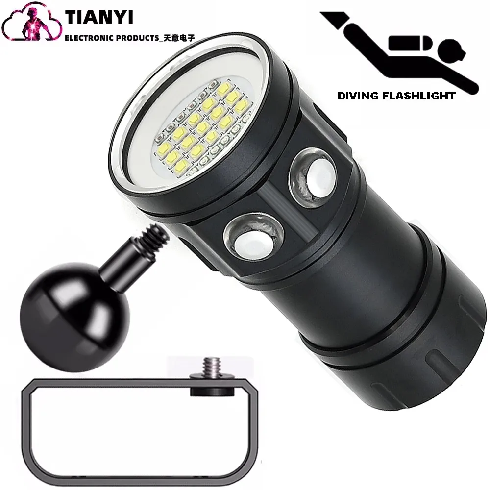 15-lights-P50-strong-light-super-bright-submarine-camera-light ...