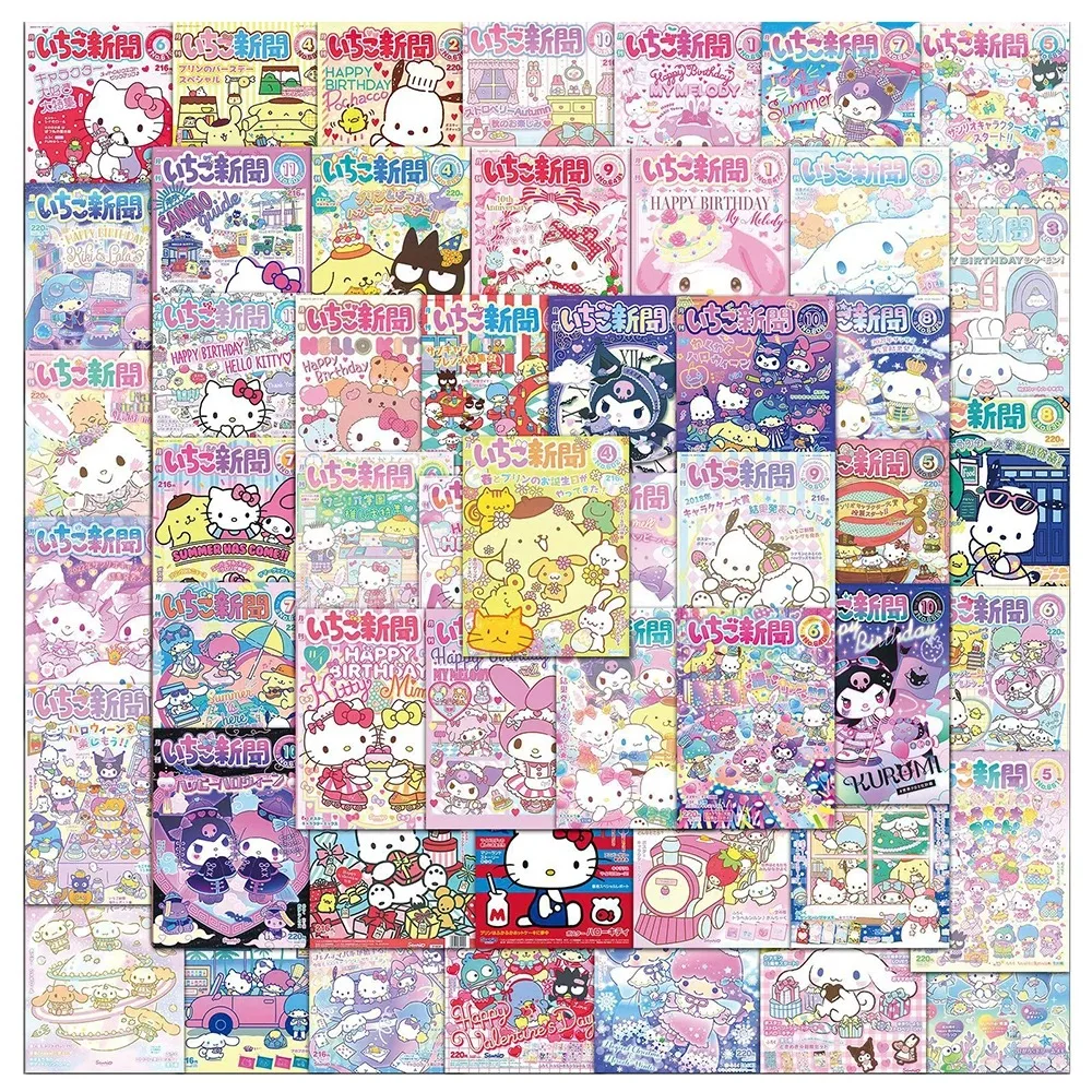 10-30-50PCS-Cute-Sanrio-Poster-Anime-Cartoon-Stickers-Skateboard-Guitar ...