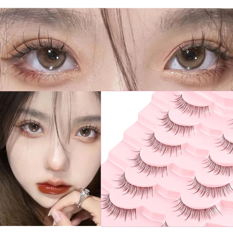 Natural Eyelashes 3/5/7 Pairs New Manga Lashes 3D Mink Wispy Soft ...