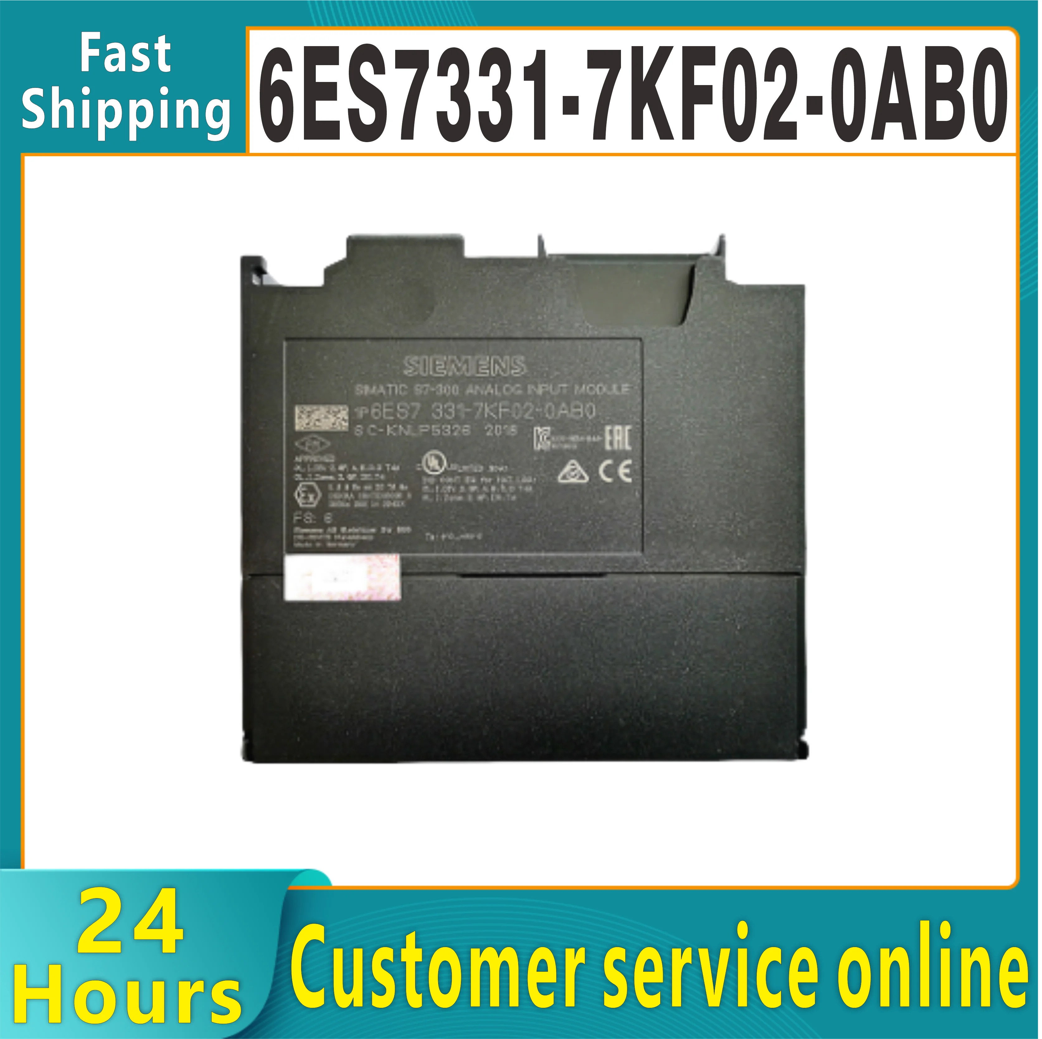 Original 6ES7331-7KF02-0AB0 S7-300 Analog Input SM331 Potential ...
