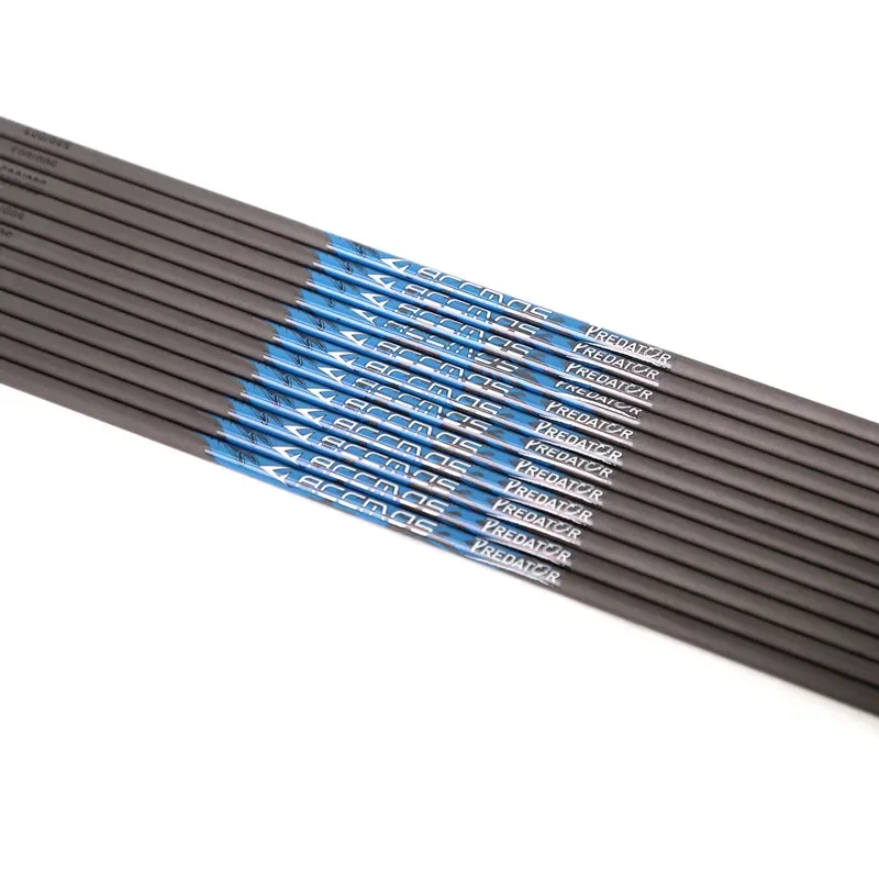 Fl-ches-de-tir-l-arc-en-carbone-pur-arc-classique-compos-colonne-vert ...