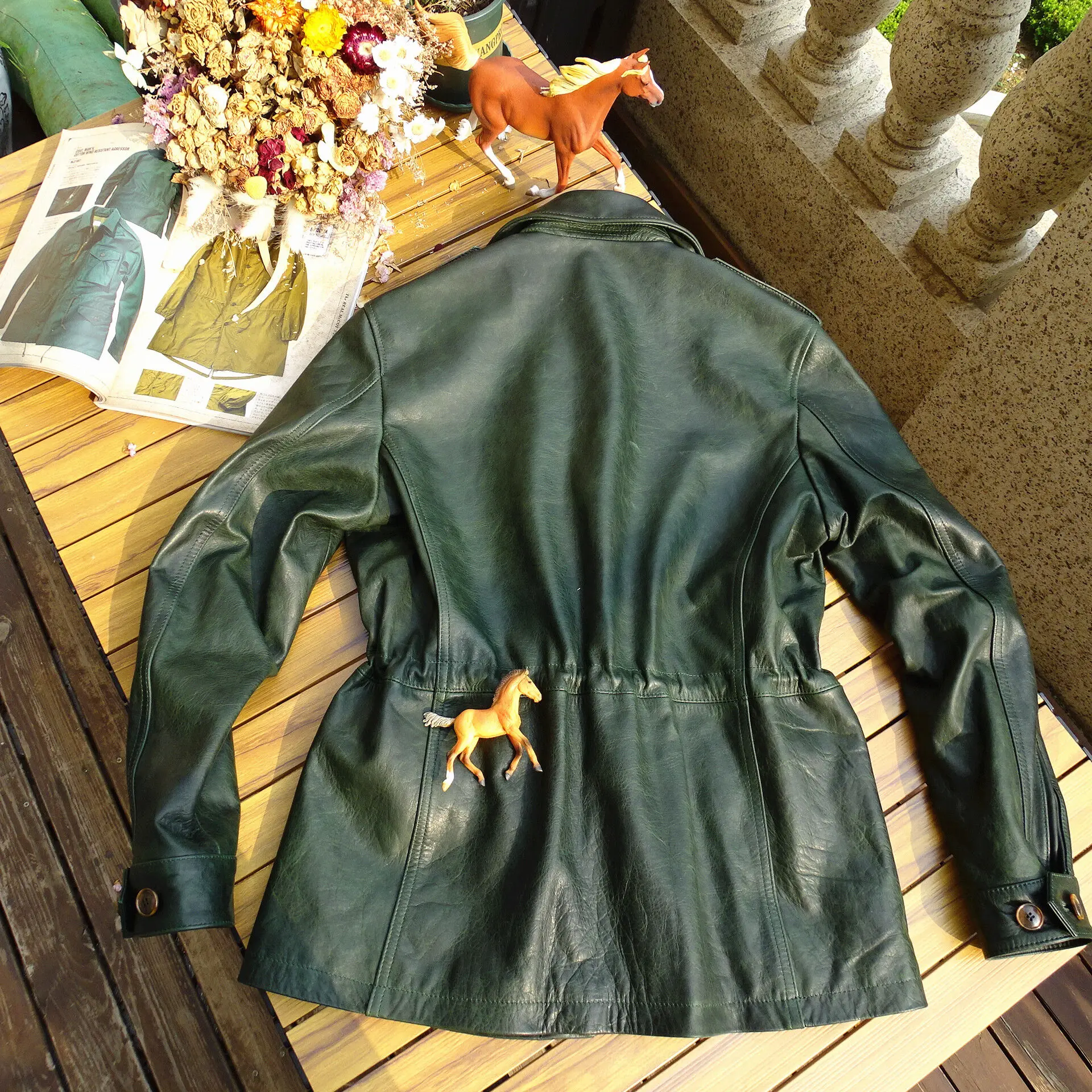 Military Field Jackets Leather