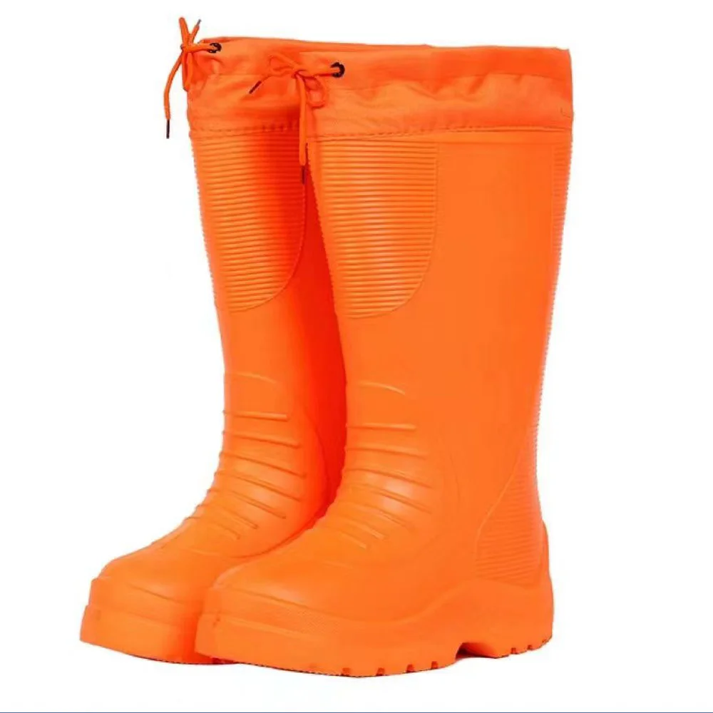 Fashion-Leather-Shoes-Men-Winter-Long-Waterproof-Snow-Boots-Rubber ...