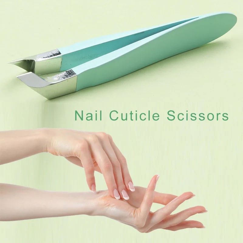 Small-Nail-Cuticle-Scissors-Tweezers-Mini-Clipper-Cutter-Trimmer-for ...
