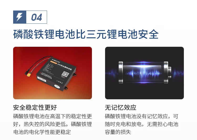 Аккумулятор LiFePO4 24 В, 20 Ач, литиевая аккумуляторная батарея ...