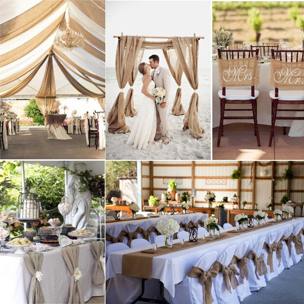 Rustic Wedding Ideas With Burlap