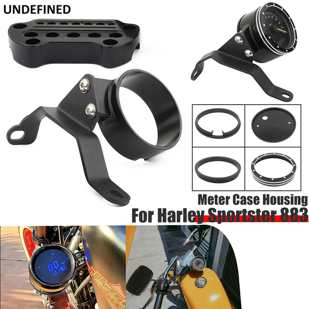 Motorcycle-Speedometer-Side-Mount-Bracket-Kit-Relocation-Cover ...