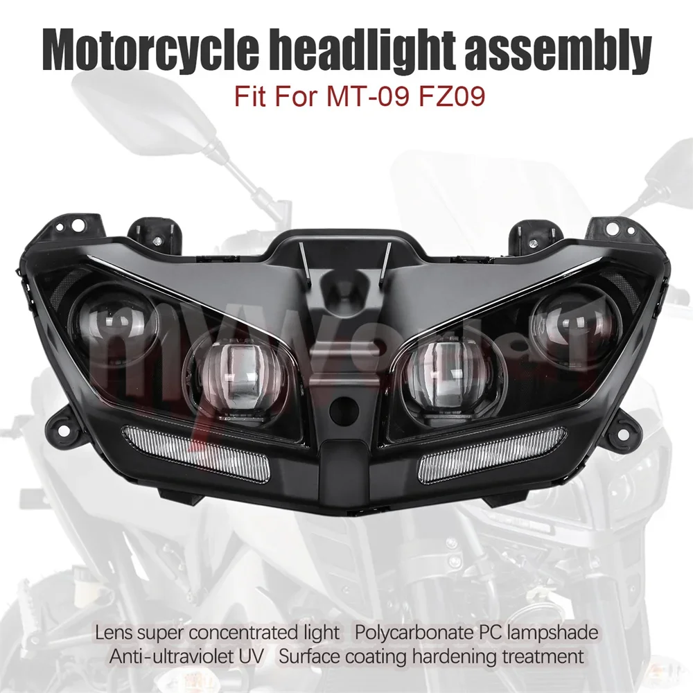 Fit-For-YAMAHA-MT09-Headlight-2017-2020-MT-09-2018-2019-Front-Lighting ...