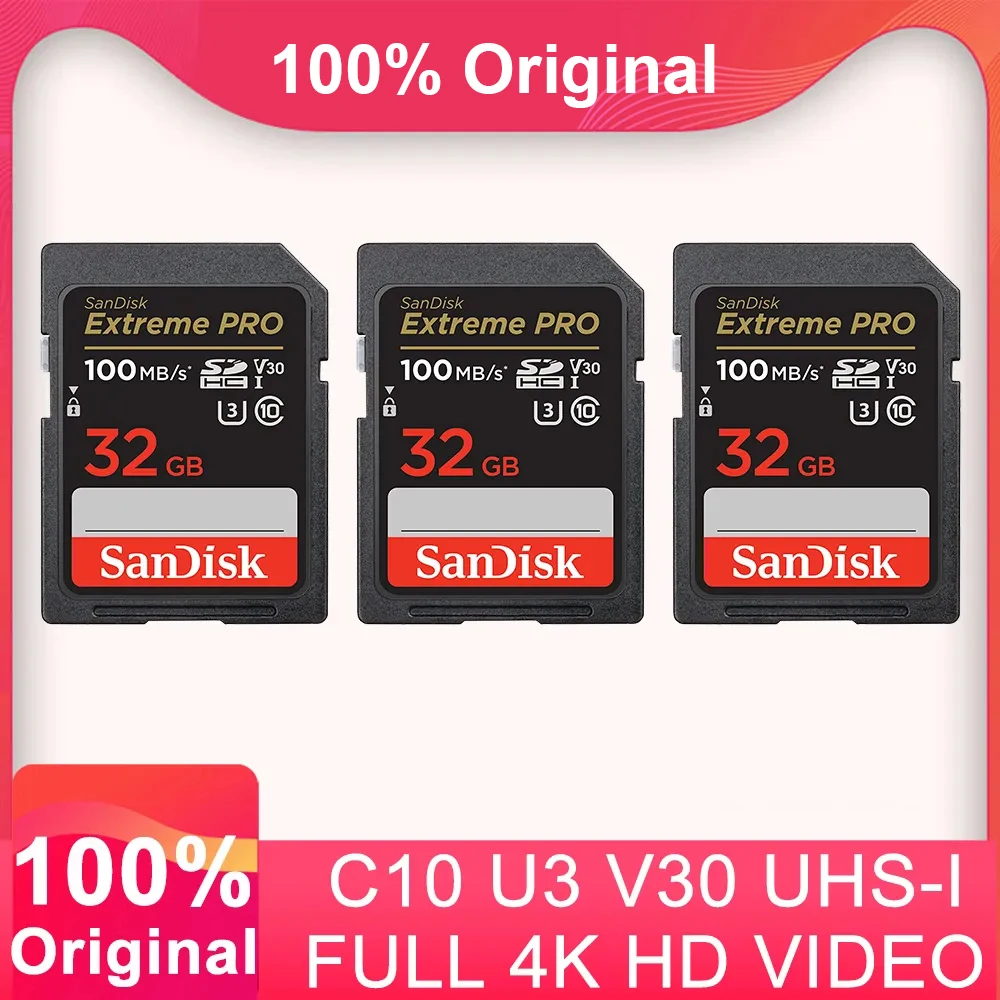 SanDisk-SD-Card-Extreme-PRO-Memory-Card-High-Speed-up-to-200MB-s-U3-4K ...