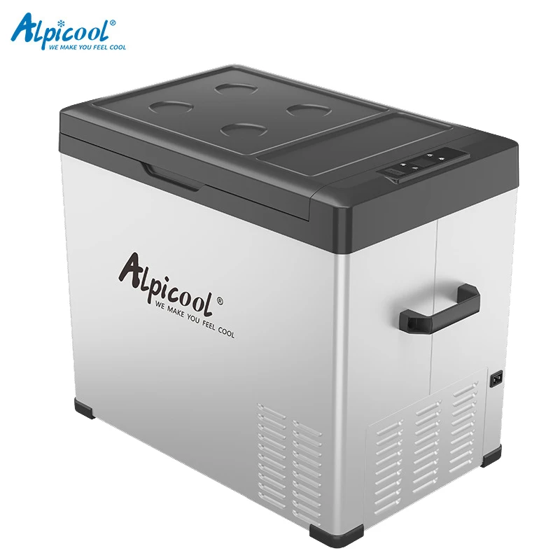 Alpicool 25/30/40/50l Portable Car Refrigerator Freezer Cooler Auto ...