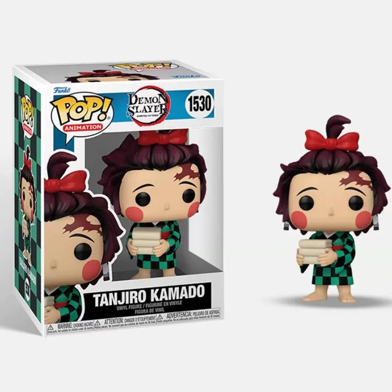 Funko Pop Demon Slayer Tanjiro Kamado #1530 Zenitsu Agatsuma #1531 ...