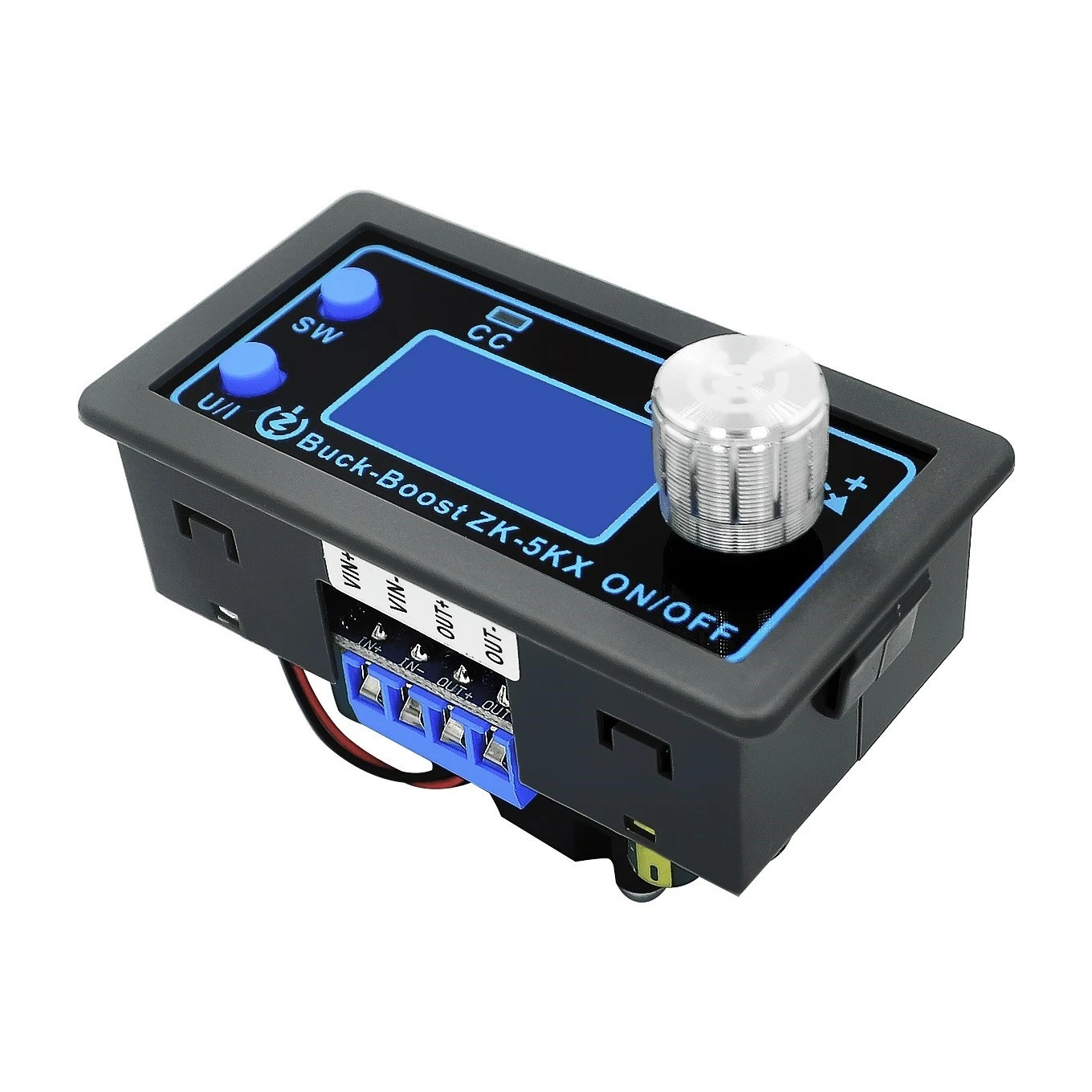 ZK 5KX DC DC Buck Boost Converter CC CV 0.6 36V 5A 5V 6V 12V 24V 80W ...