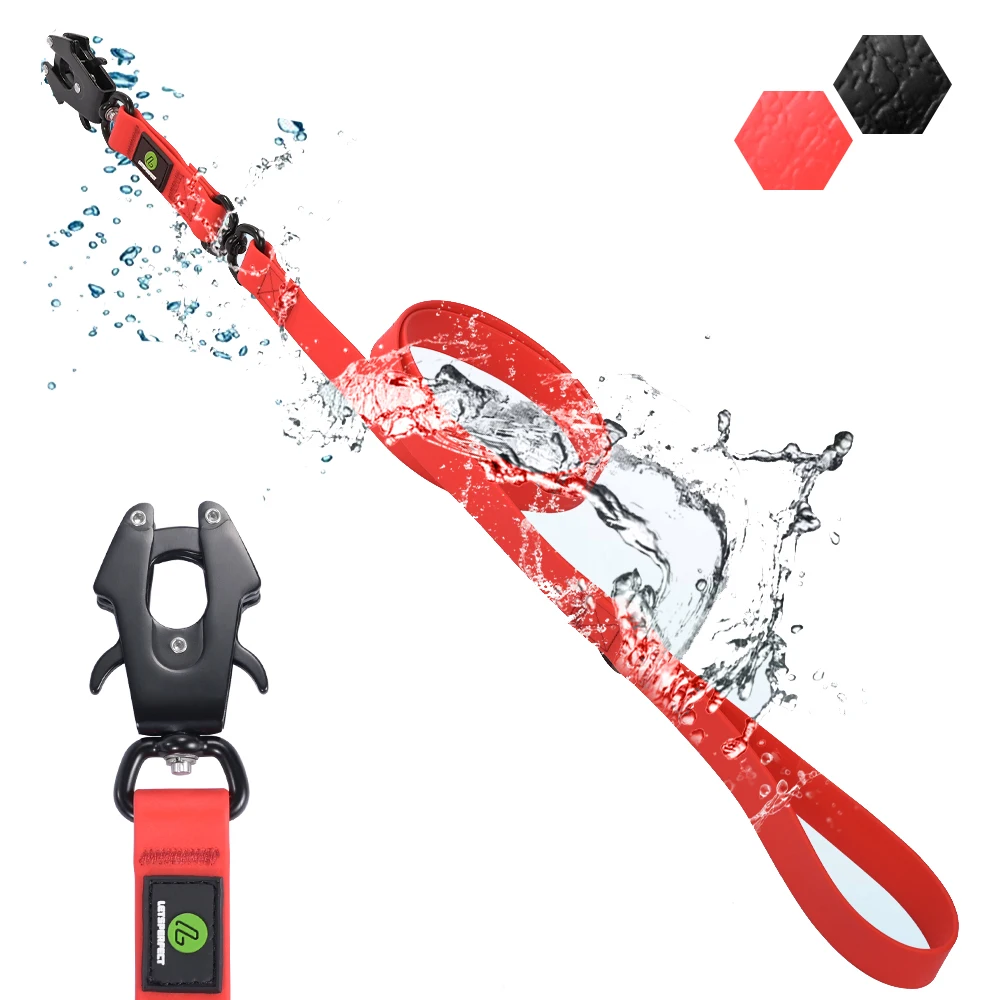 5FT Pvc Training Durable Handle Quick Release Frog Clip Lead line ...