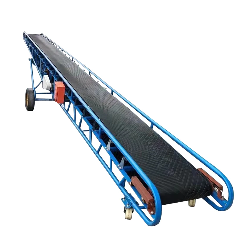 Mobile-loading-and-unloading-lifting-belt-conveyor-grain-climbing-non ...