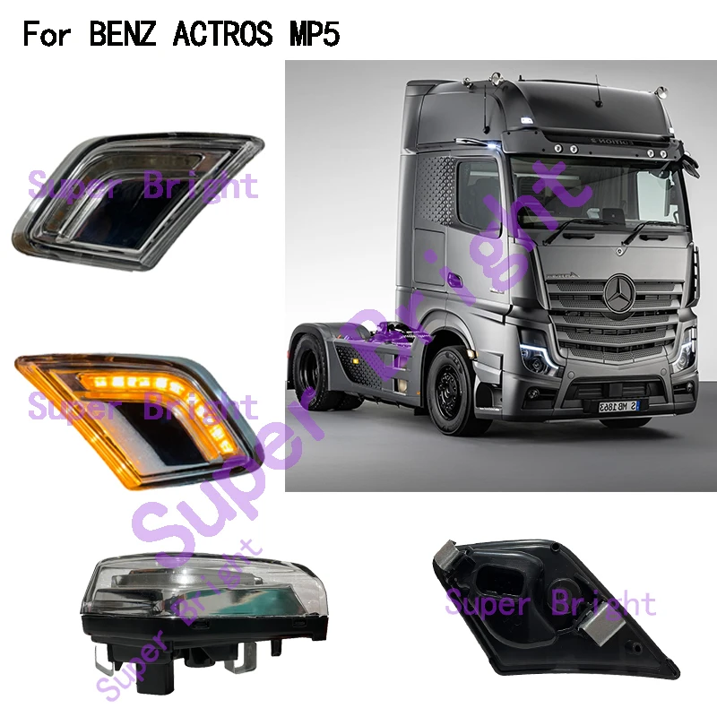 1X-Led-Corner-Lamp-For-Mercedes-benz-Arocs-side-markers-Actros-MP5-Led ...
