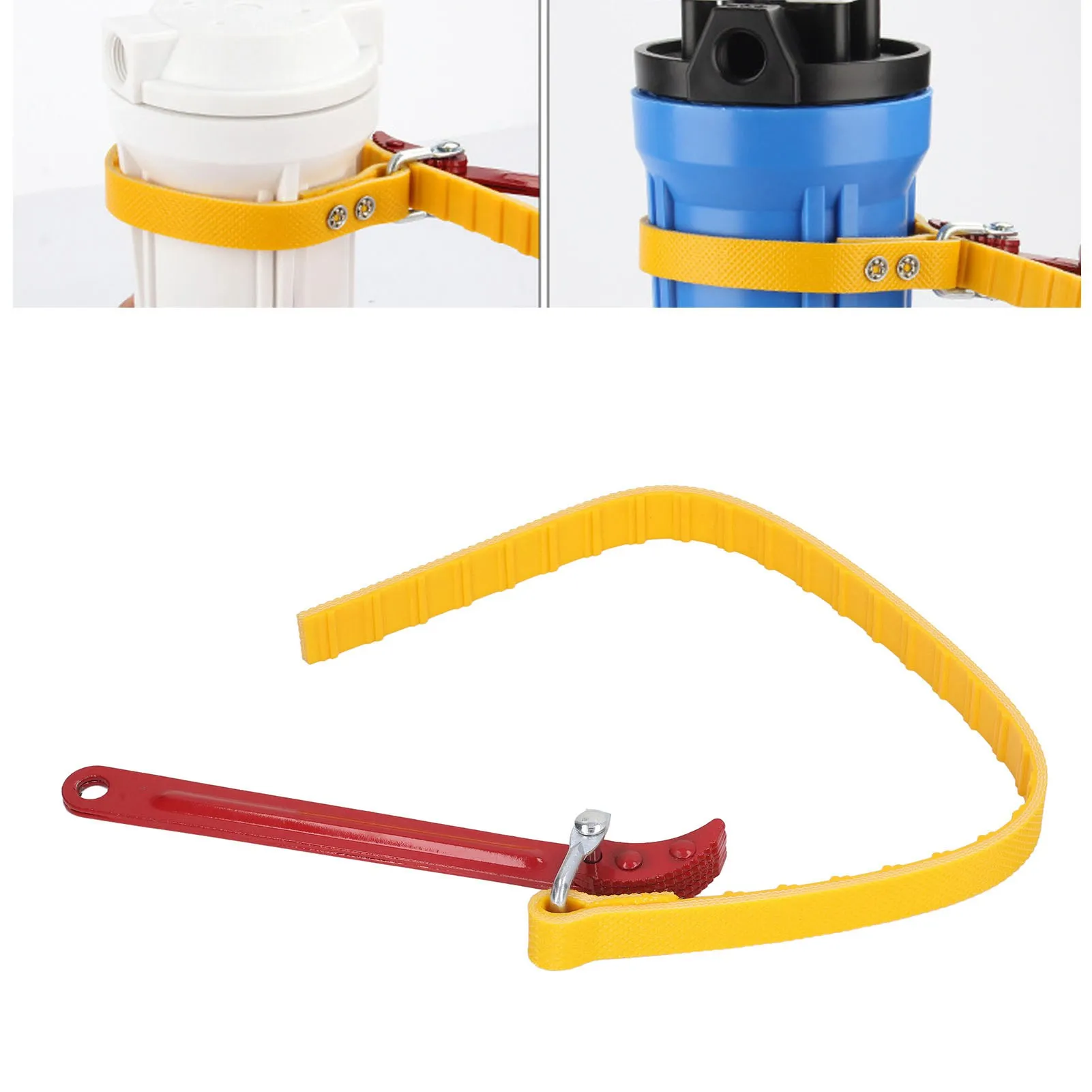 Universal Filter Bottle Wrench Spanner Anti Skid Adjustable Strap ...