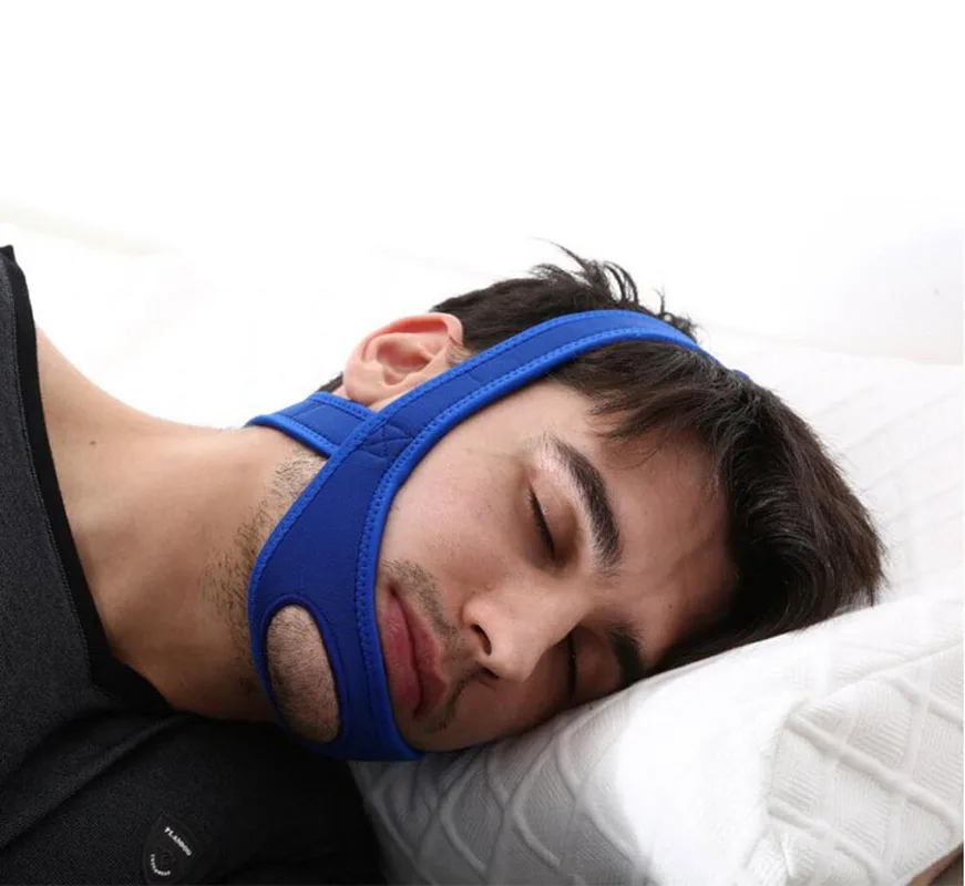 Adjustable-New-Neoprene-Anti-Snoring-Strap-Stop-Snoring-Chin-Strap ...