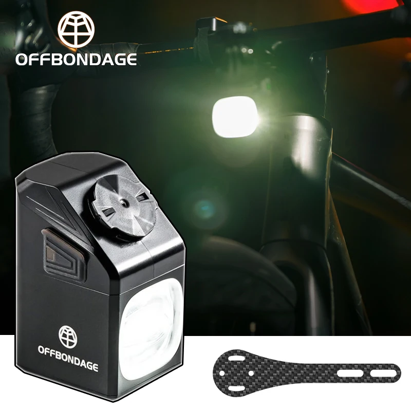 OFFBONDAGE Bicycle Light Suspension Headlight Install Mount Waterproof ...