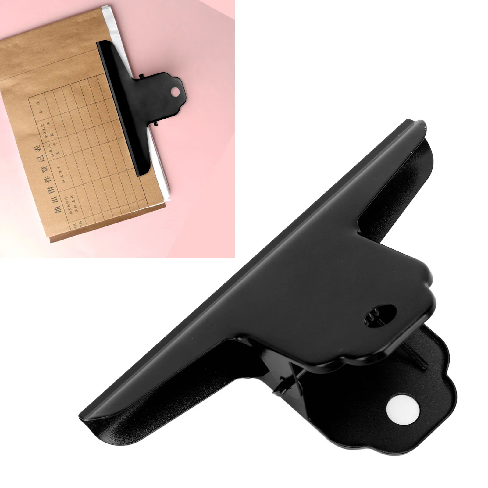 1PC-Metal-Binder-Clip-Ticket-Paper-Stationery-Bulldog-Spring-Clip-For ...