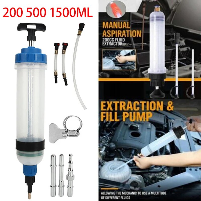 Car-Oil-Fluid-Extractor-Siphon-Pump-Brake-Fluid-Fluid-Syringe-Pump-Auto ...