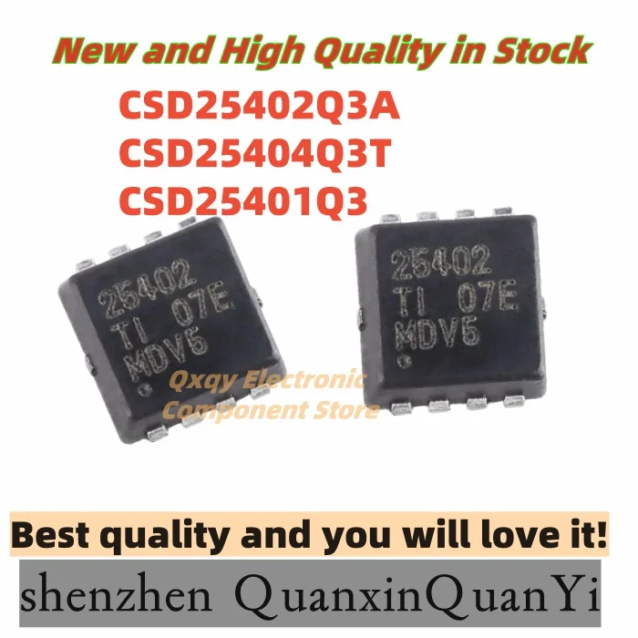 10pcs-new-CSD25402Q3A-25402-CSD25404Q3T-CSD25404-CSD25401Q3-CSD25401 ...