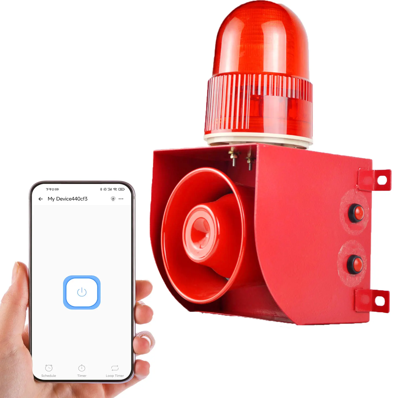 Sirena-de-alarma-inal-mbrica-WiFi-sistema-de-alarma-de-seguridad ...