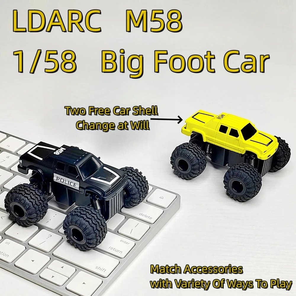 LDARC-M58-FPV-1-58-2-4G-Remote-Control-Big-Foot-Car-Lighting-System ...