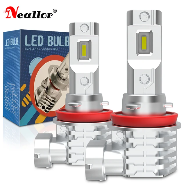 2pcs 60W Three Color H11 Led Fog Light Super Bright 10000LM, 56% OFF