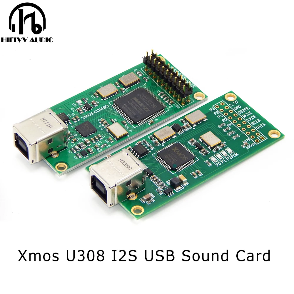 Audio USB DAC Sound Card Of XMOS XU308 For HiFi Amplifier DIY Decoding ...