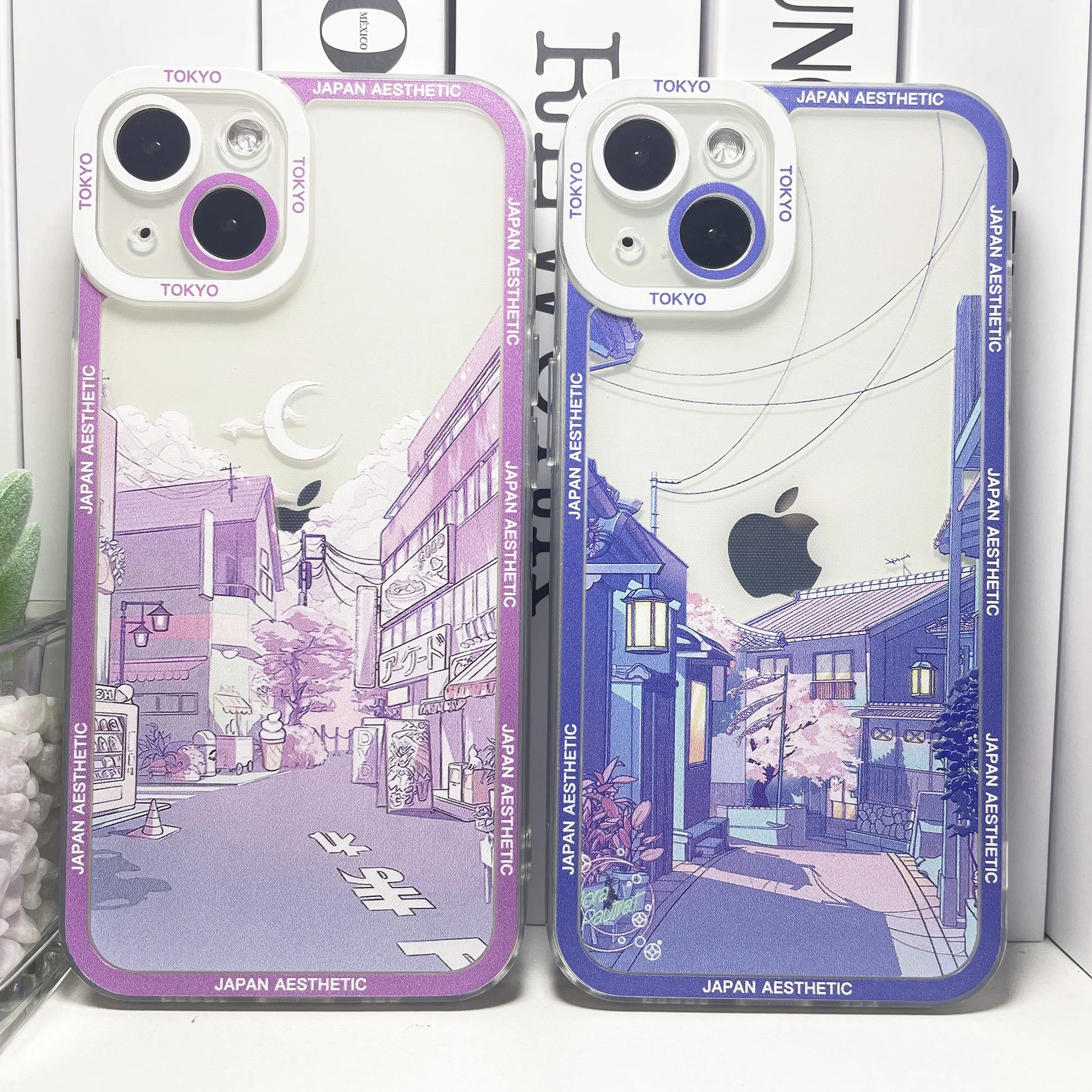 Pink-Japanese-Anime-Aesthetic-House-Phone-Case-For-iPhone-15-14-13-12 ...