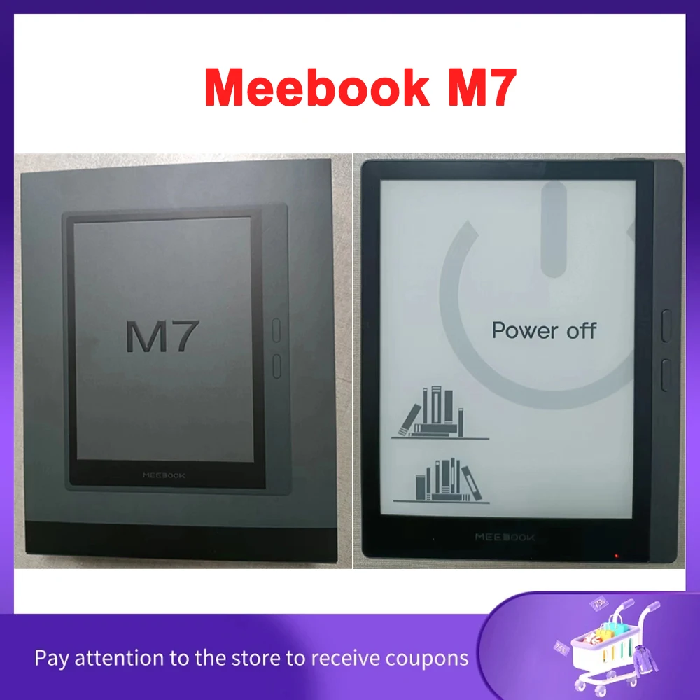 Meebook-M7-Leitor-de-Ebook-Ereader-3GB-32GB-6-8-300ppi-Tela-E-ink-Abra ...