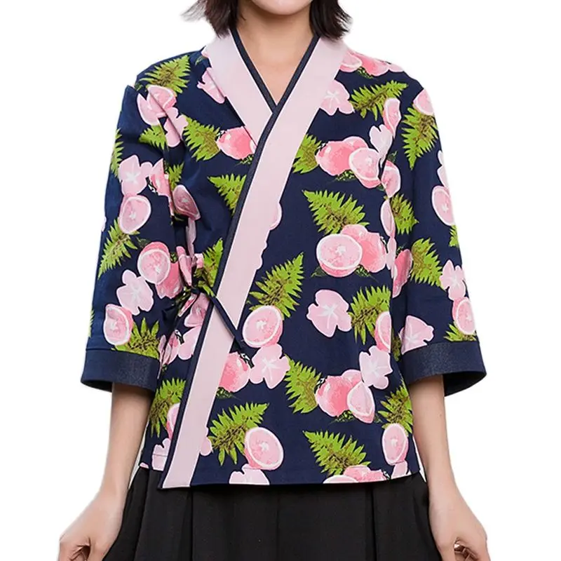 Japanese-style-Food-Service-Clothing-Woman-Sushi-Chef-Jacket-New-Chef ...