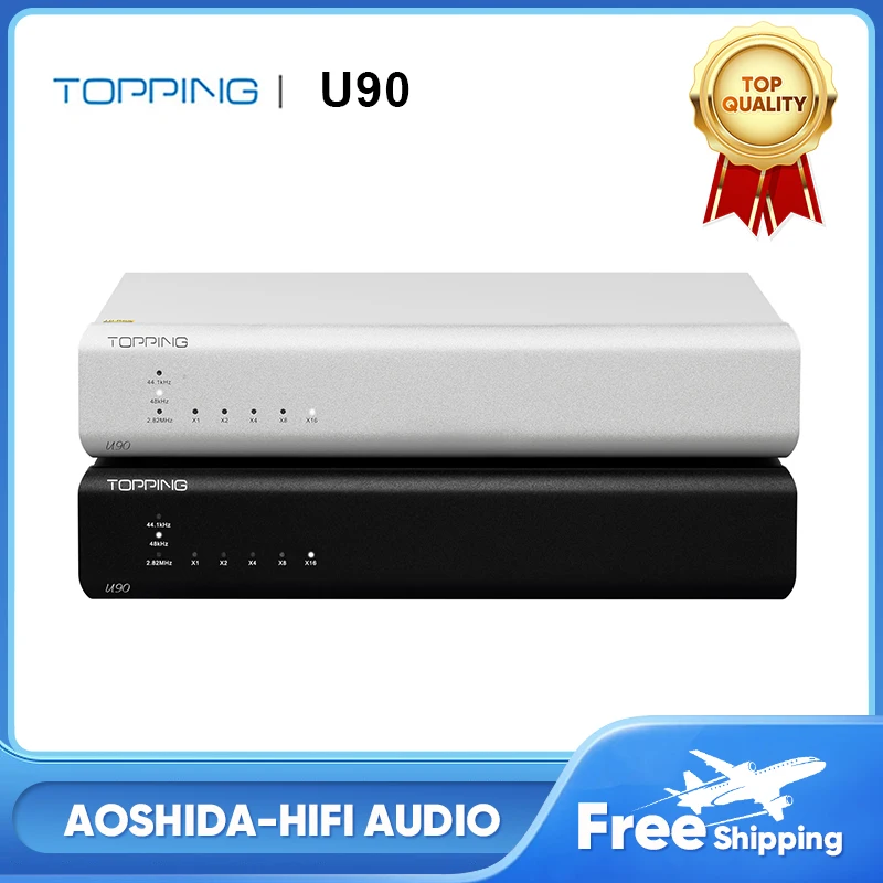 TOPPING-U90-USB-Bridge-PCM768kHz-32Bit-DSD512-Native-High-Res-USB ...