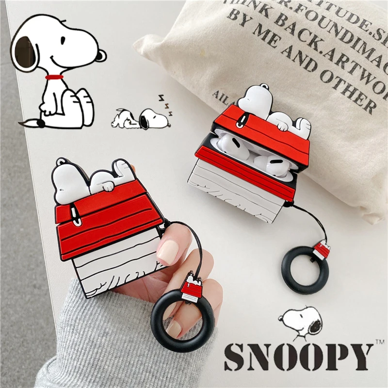 Earphone Case Airpods Snoopy | Snoopy Airpods Pro Case | Snoopy Airpods ...