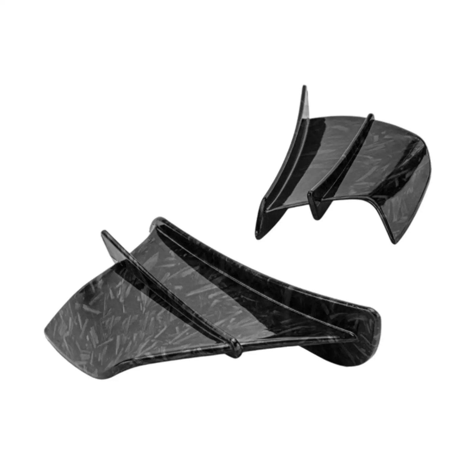 2pcs Motorcycle Winglet Modified Fixed Wing Side Wing Windshield Wing ...