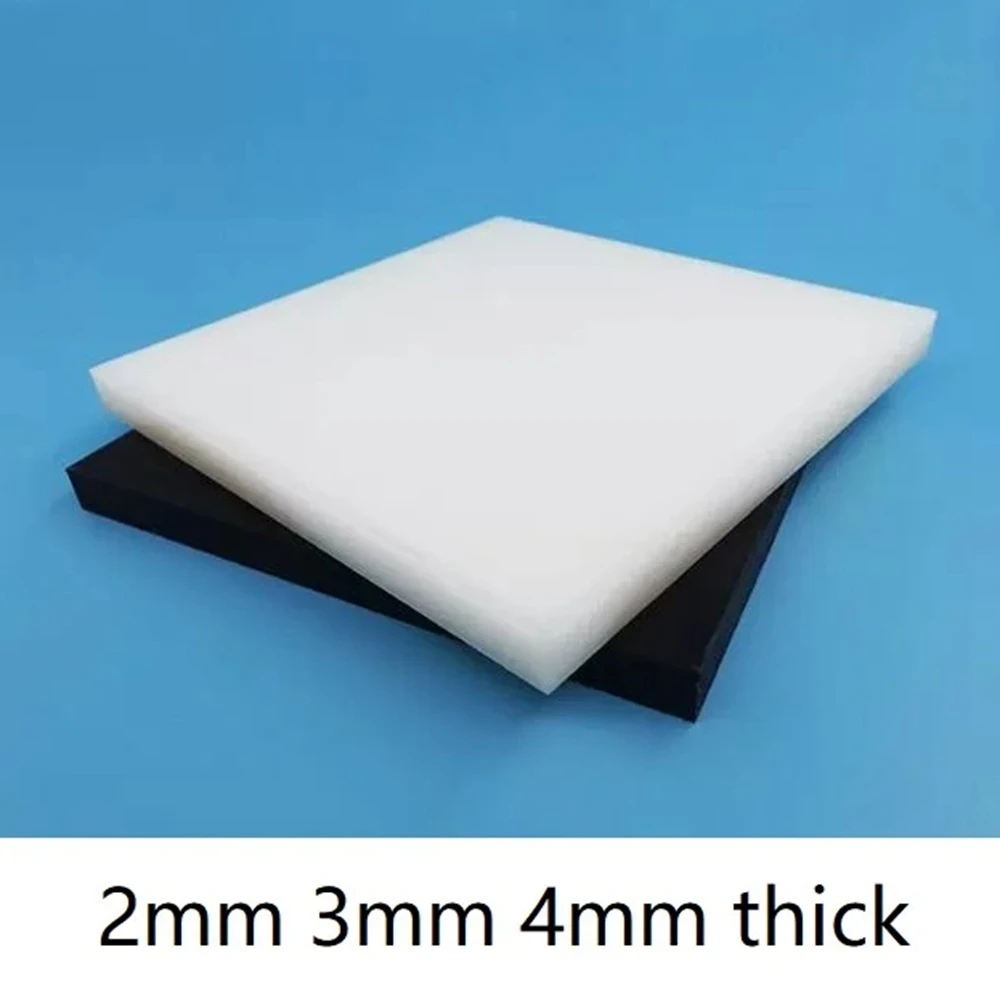 2mm-3mm-4mm-thick-black-pom-sheet-white-Polyoxymethylene-panel-Delrin ...