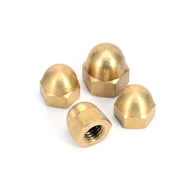 H59 Brass Cap Nuts, Anti-Corrosion & High Conductivity, Decorative Hex ...