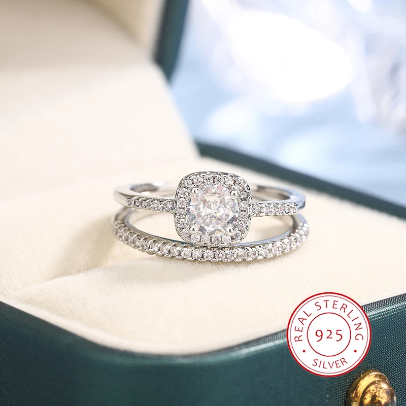 2pcs-925-Sterling-Silver-Wedding-Ring-Set-Oval-AAAA-Zircon-Jewelry-Engagement-Ring-Wedding-Set ...