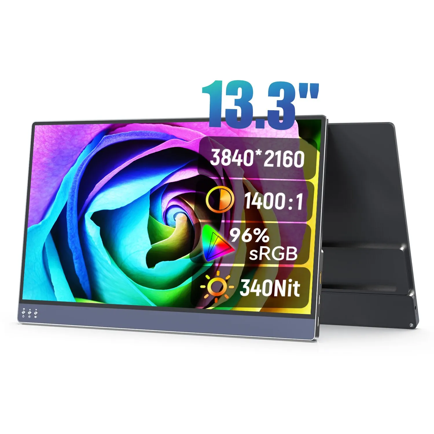 XIANWEI-13-3-Inch-4K-Portable-Monitor-with-Stand-340Nits-Business ...