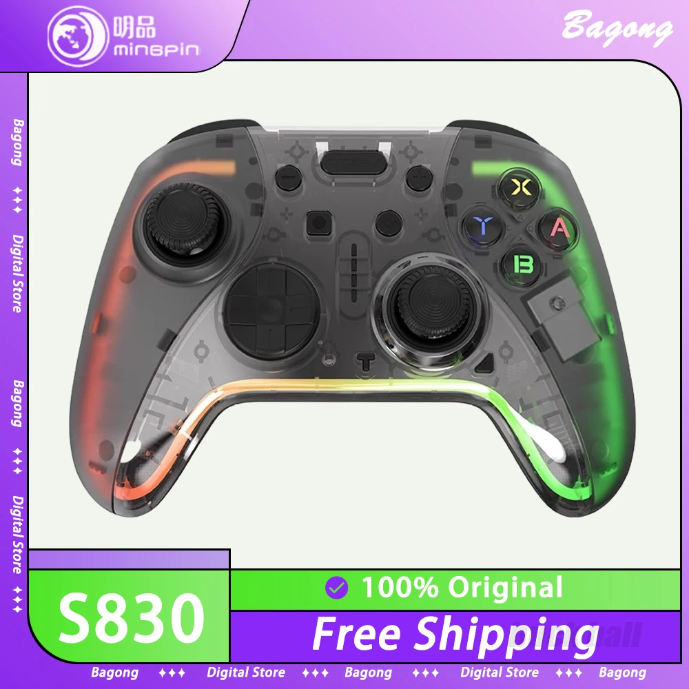 MINGPIN-S830-Gamepad-Controller-Handle-Three-Mode-Wireless-Bluetooth ...